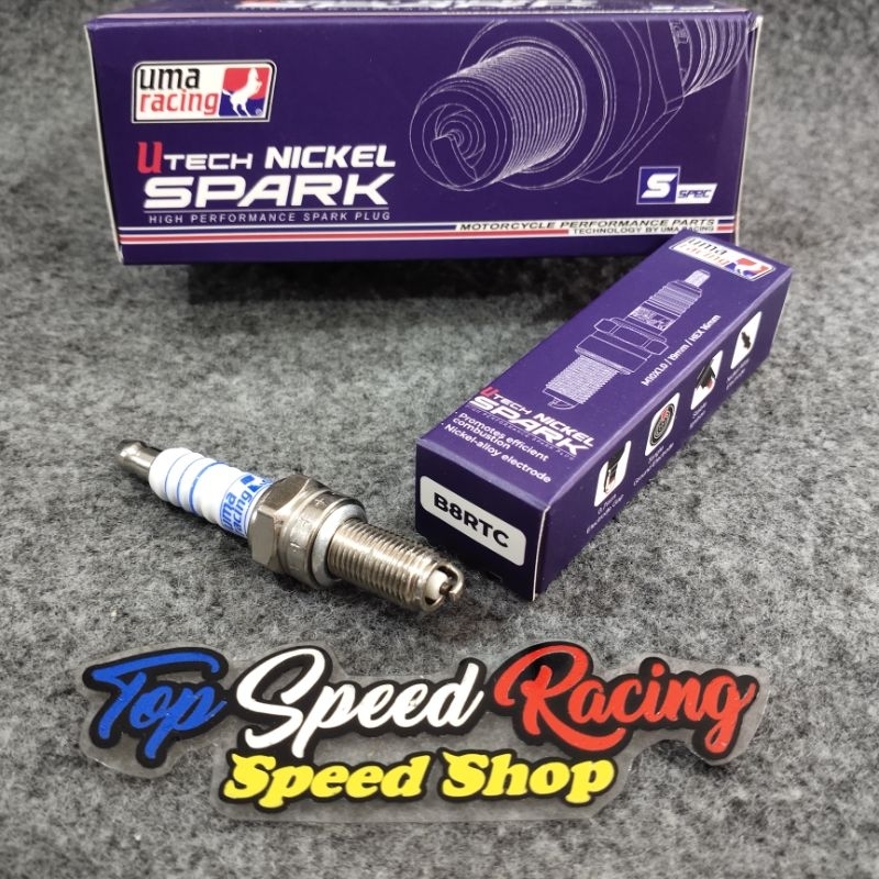 UMA RACING SPARK PLUGS CODE B8RTC FOR VARIO 125 / 150 / PCX 150 / NMAX ...