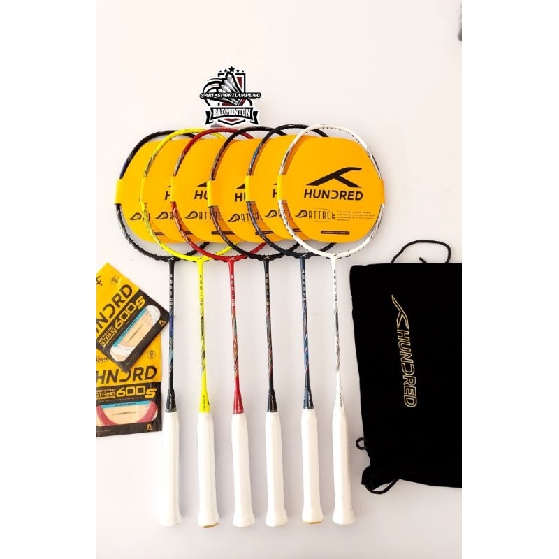 Hundred rock r8 Racket, rock r9 original fullset | Shopee Philippines