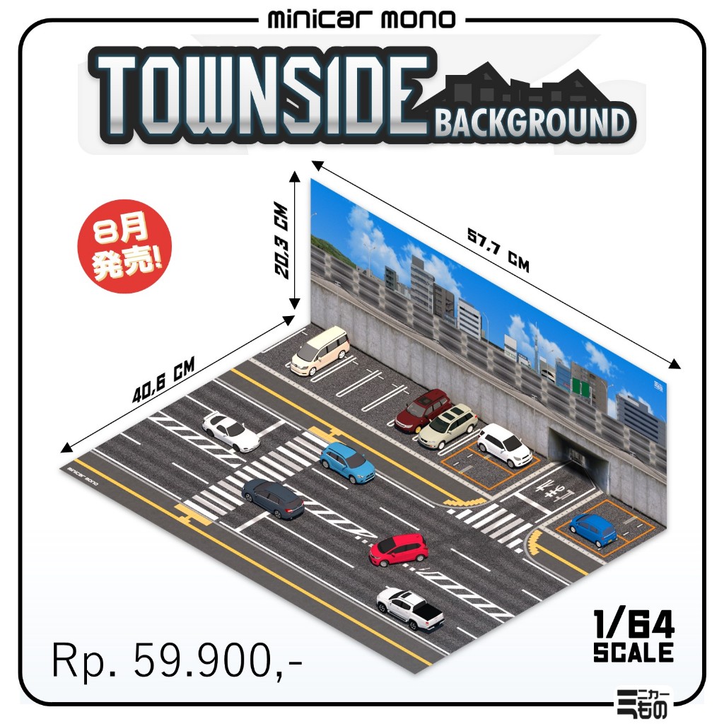 Diorama Sheet Parking - Townside Background | Shopee Philippines