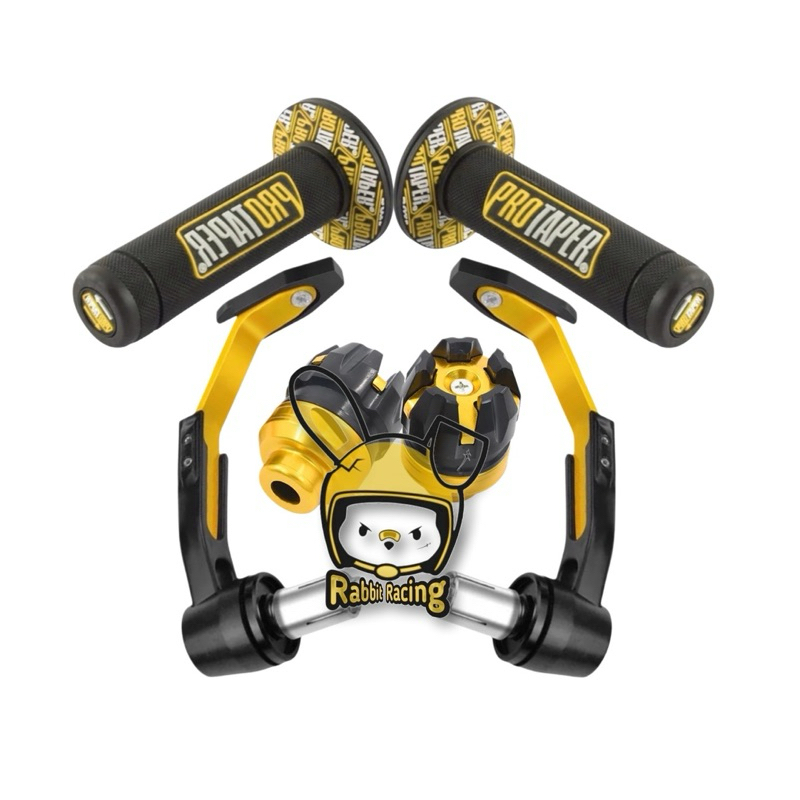 Motorcycle Variation Package 3 Items Handgrip Donut PRO TAPER + Front ...
