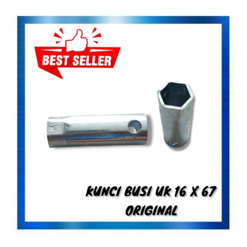 Spark Plug Key Size 16 X 67 2L Original METEMA Automatic Motorcycle ...