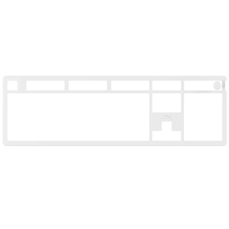 Hyperx ALLOY RISE TOP PLATE WHITE FOR ALLOY RISE MECHANICAL KEYBOARD ...