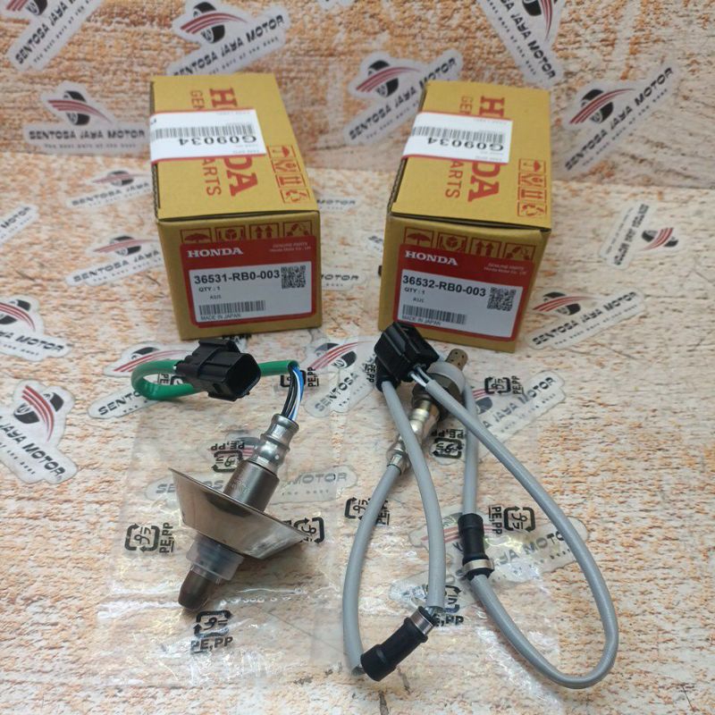 Oxygen O2 Oxygen Sensor Set Upper Lower Exhaust Honda Jazz RS GE8 GK5 Mobilio Freed Brio City ...