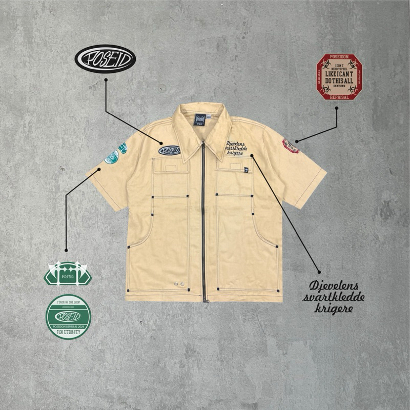 Workshirt | KNIGRE | Reprisal Poseidon | Shopee Philippines