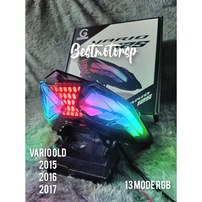 Stop Lamp Vario old running Type Lazy Gozima 13 mode RGB Vario 125 ...