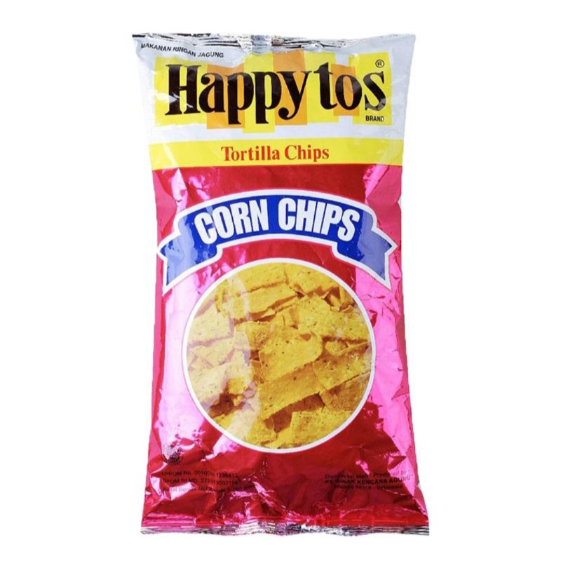 MERAH Happytos red TORTILLA CHIPS 140g | Shopee Philippines