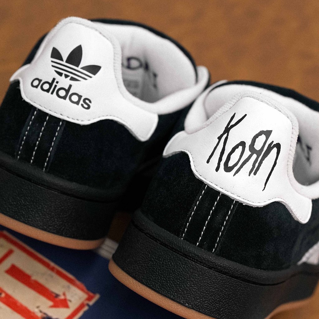 Adidas Campus Corn White Black Premium 100% Casual Sneakers Shoes For ...