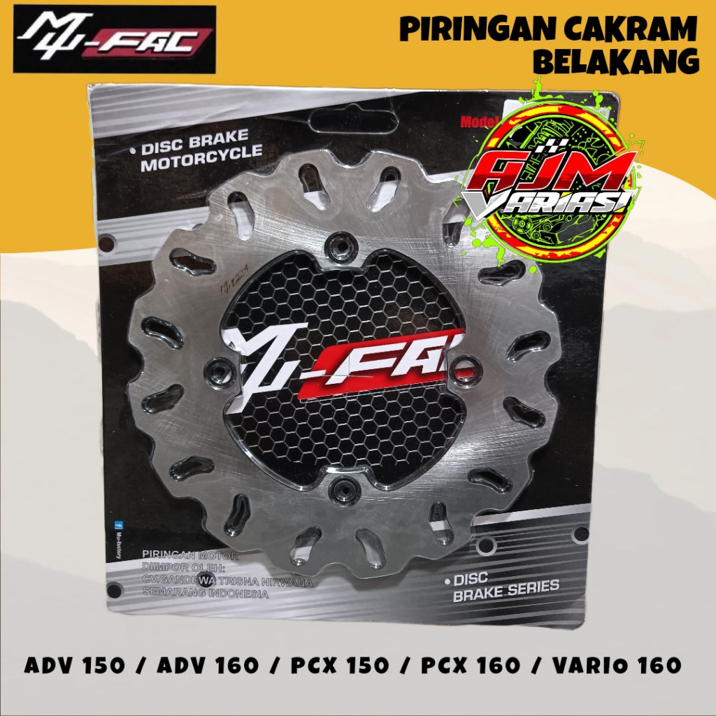 Rear Disc Plate ADV 150, ADV 160, PCX 150, PCX 160, Vario 160 | Shopee ...