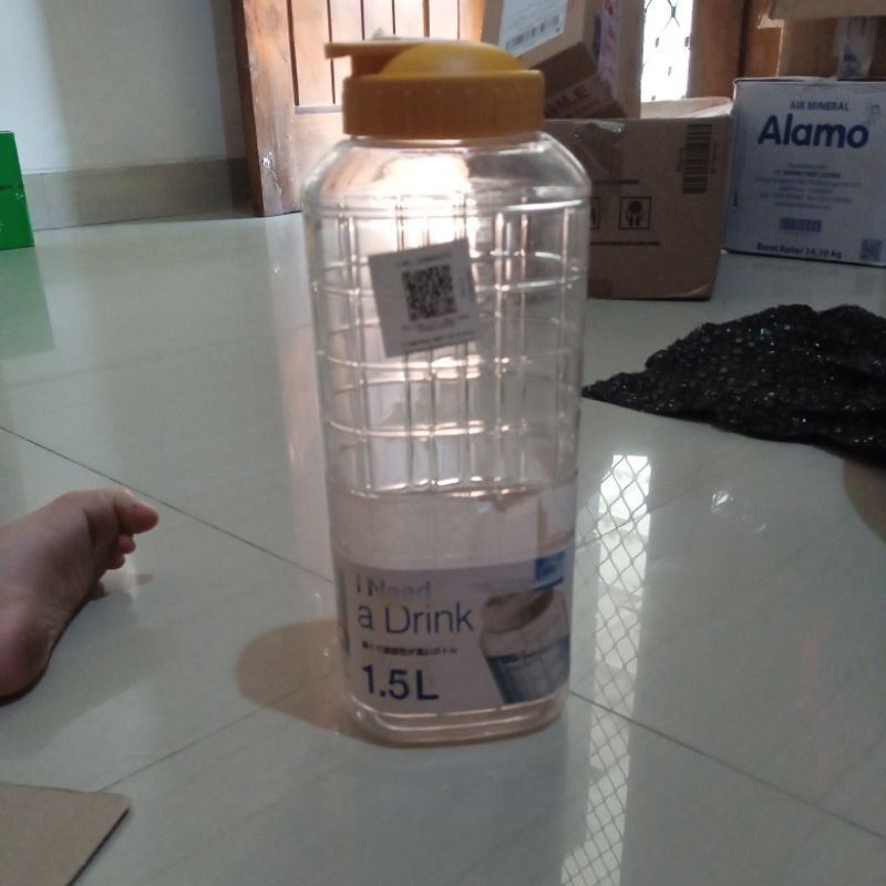 Locknlock chess water bottle 1,5 L | Shopee Philippines