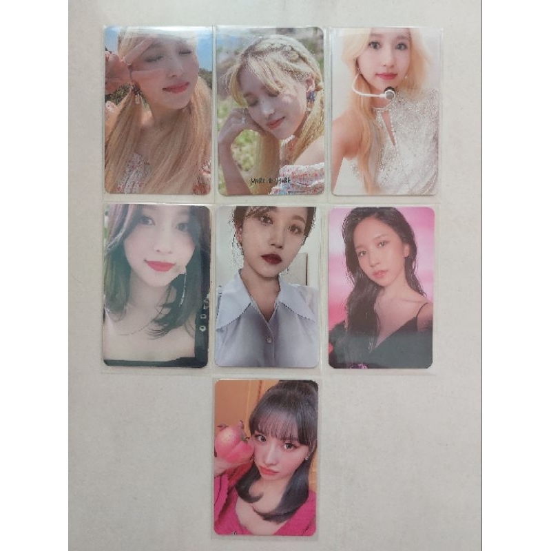 Twice photocards mina momo MNM wiad rtb fol between 1&2 dicon | Shopee Philippines