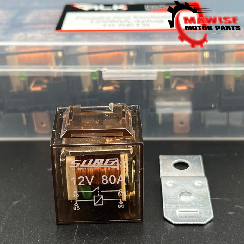 Guaranteed Horn Relay 12V-80A - Light & Horn Relay Set 4 Legs 12V 80A ...