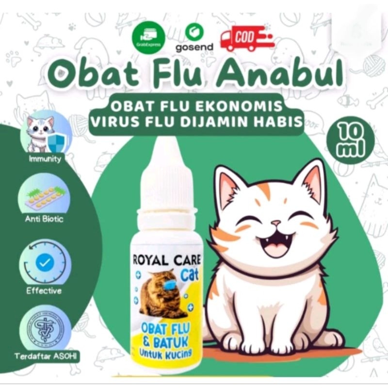 Royal CARE Cat Flu And Cough Medicine 10ml | Shopee Philippines