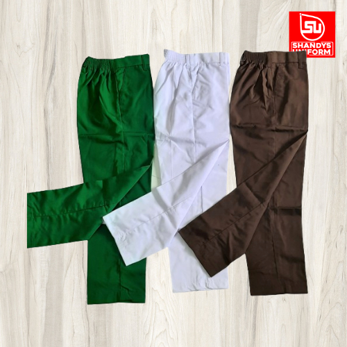 Package OF 3 PCS AL-AZHAR ISLAM PRIMARY SCHOOL UNIFORM PANTS | Shopee ...