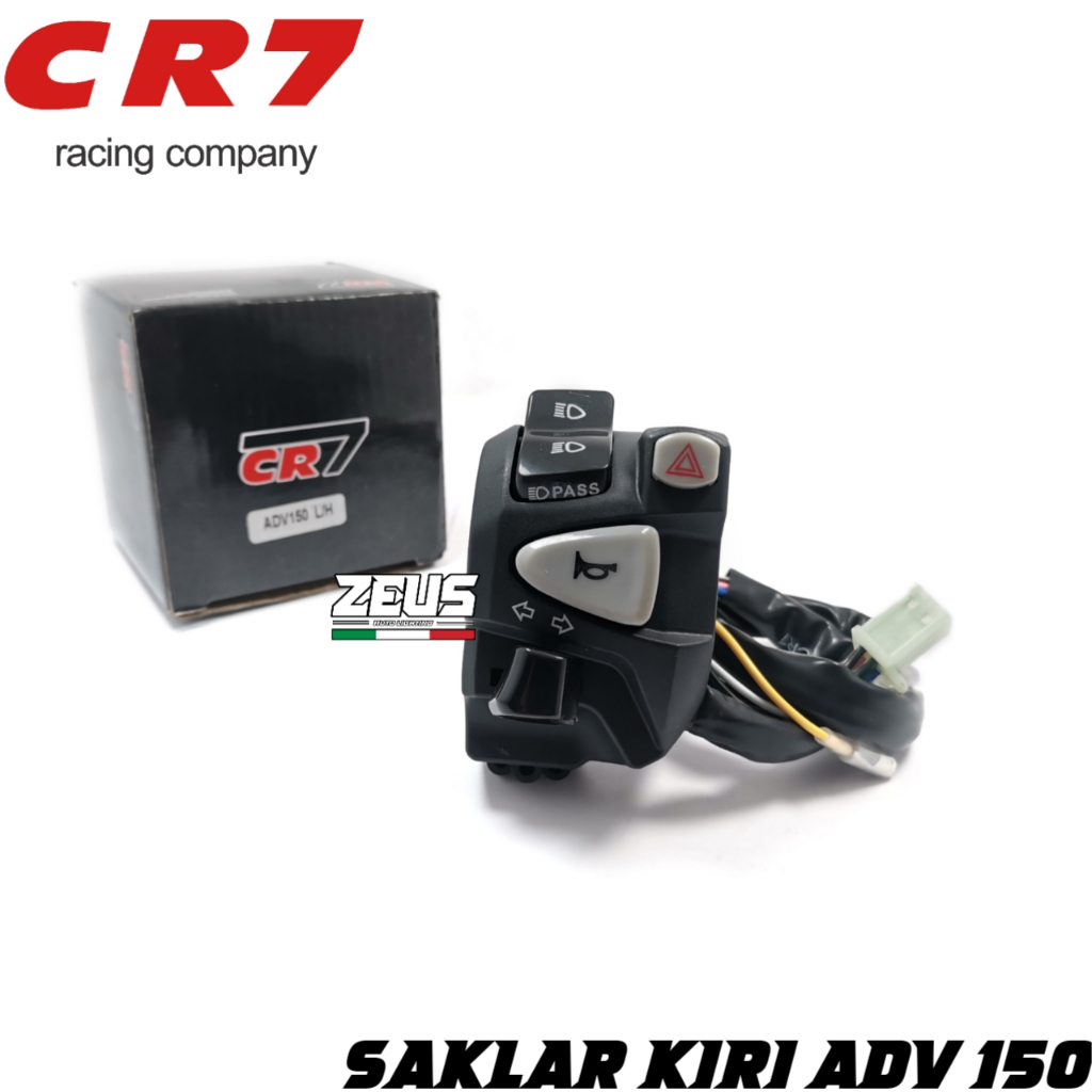 Left Switch/Holder Left Switch Honda Adv 150 PLus Hazzrd Brand CR7 ...