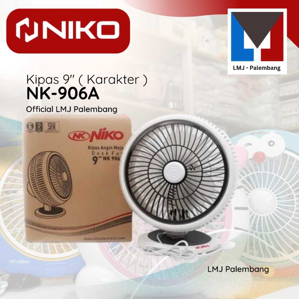 Niko 9" Rotating Table Fan | Shopee Philippines
