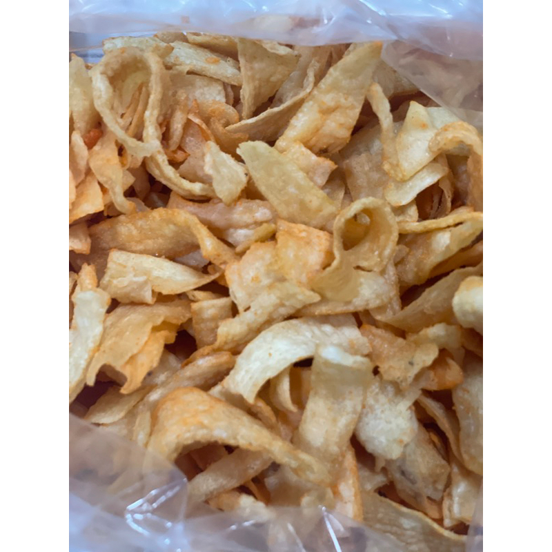 Manggleng BALADO Chips 500gr (Gallon Shaved Cassava Chips) | Shopee ...