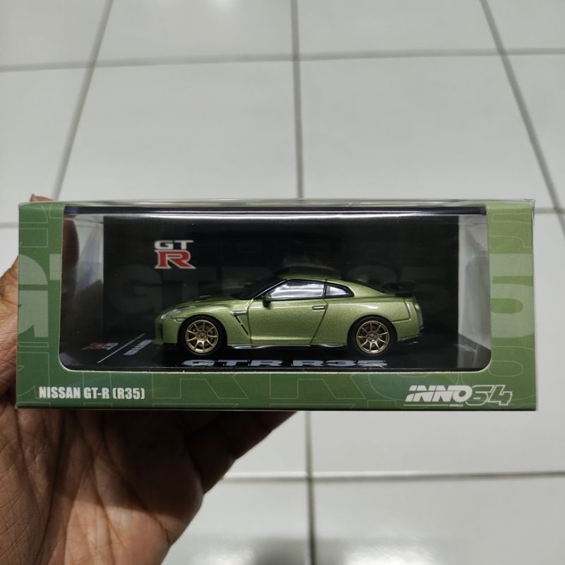 Inno64 Nissan GT-R R35 Millennium Jade | Shopee Philippines