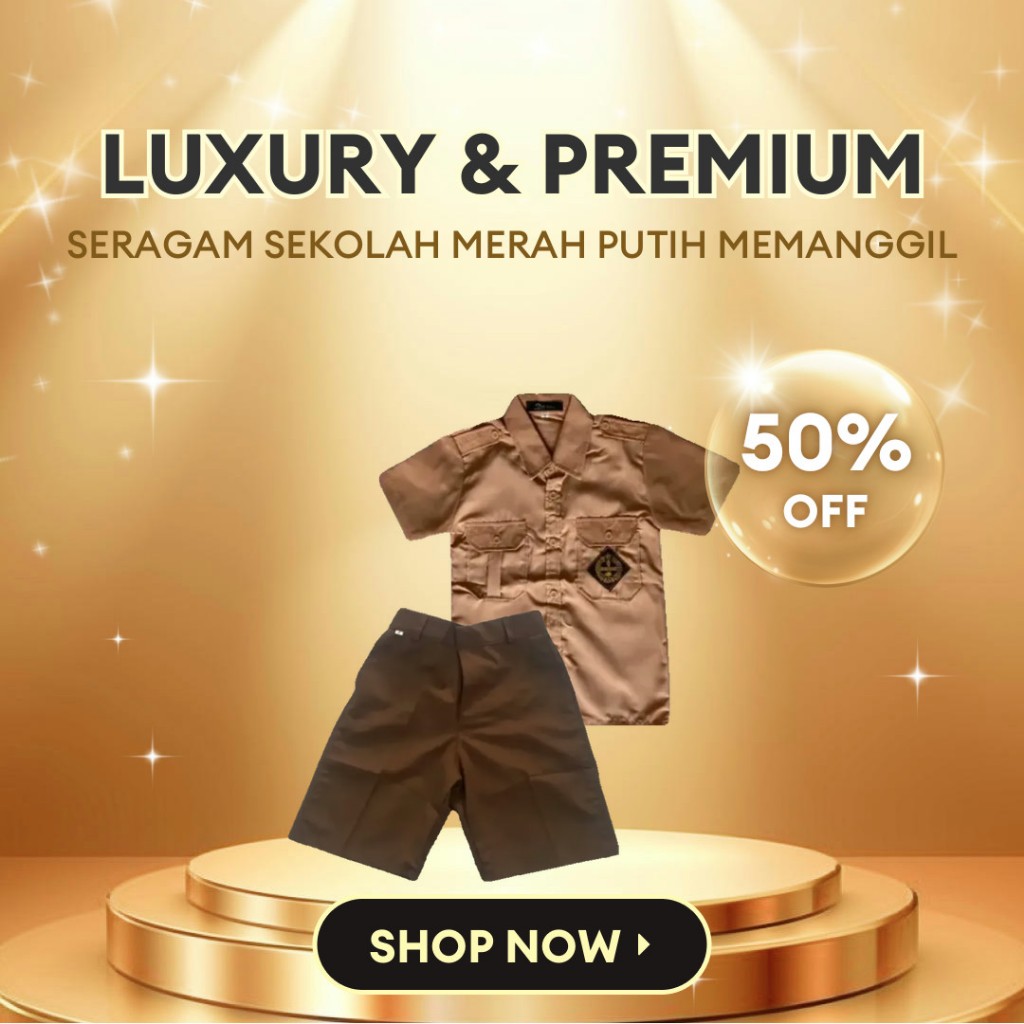 Marshella School Uniform Scout Short Raising Suit And Scout Short Pants ...