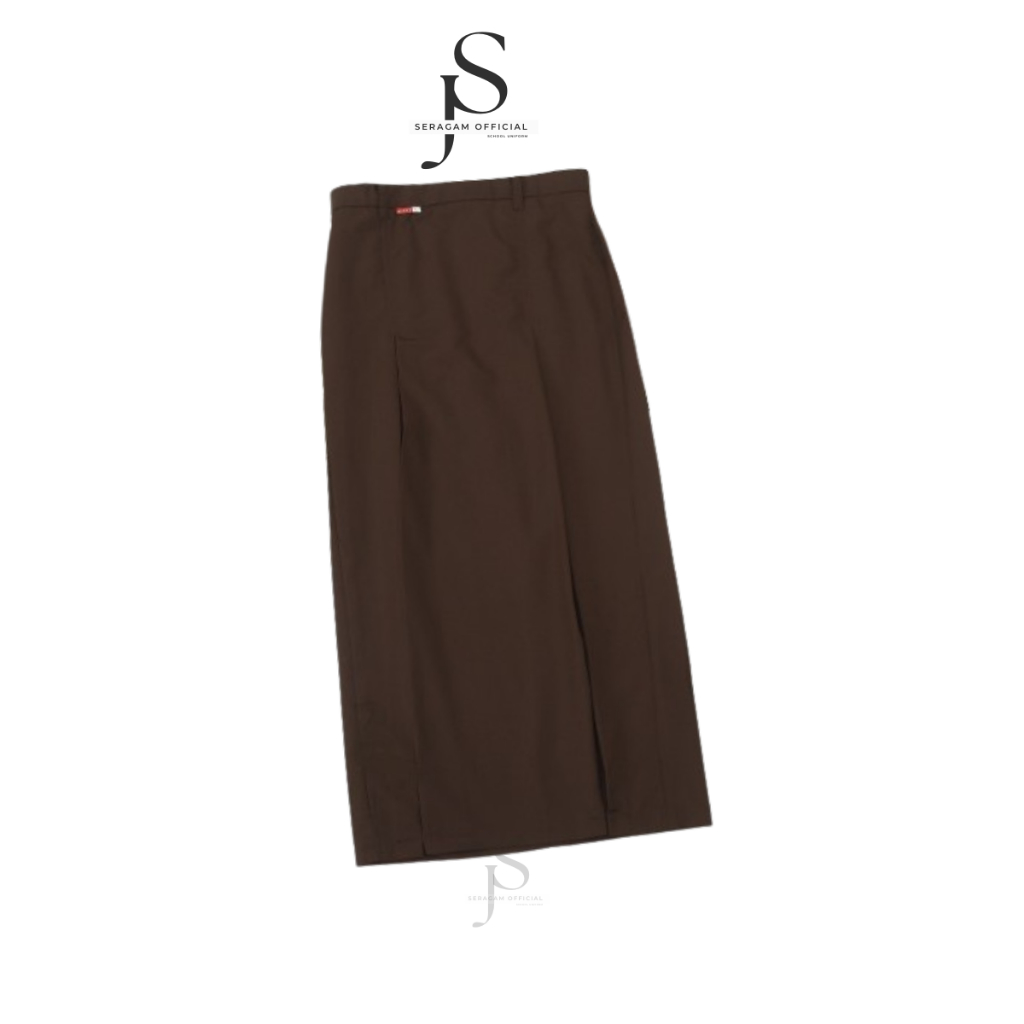 Official Uniform - High School Uniform Brown Span Long Skirt - Scout ...