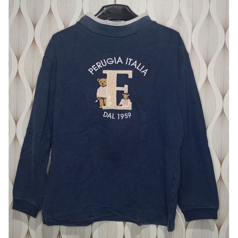 Jaspo Ellesse Embroidered E Logo Crewneck | Shopee Philippines