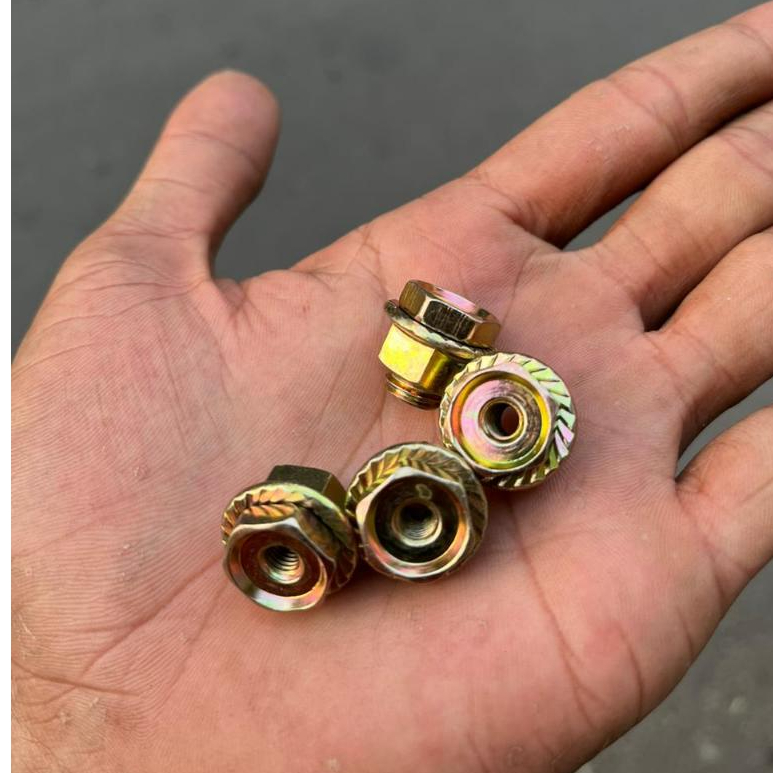 Anti-break nut bolts, winshield bolts, nmax lexi anti-break visor bolts ...