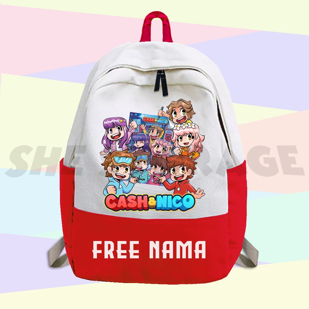 Free NAMA - Children's Backpack CASH AND NICO MINECRAFT Children's ...