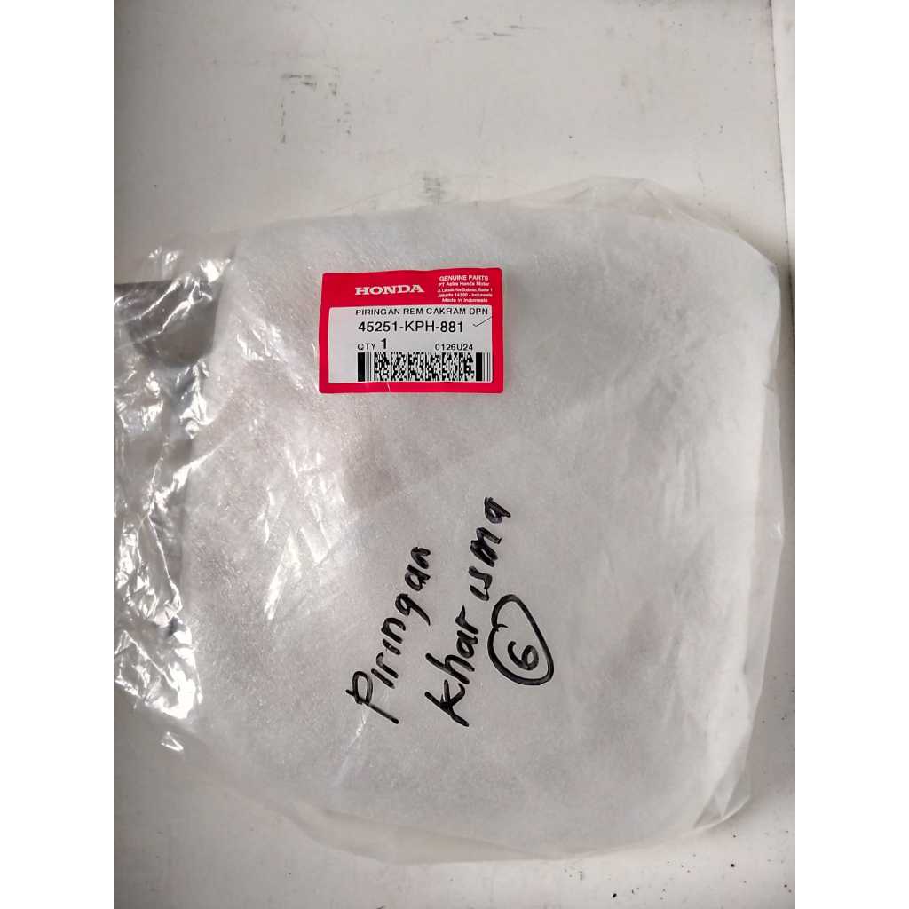 Disc DISK AHM KARISMA 45251KPH881 ORIGINAL AHM PART | Shopee Philippines