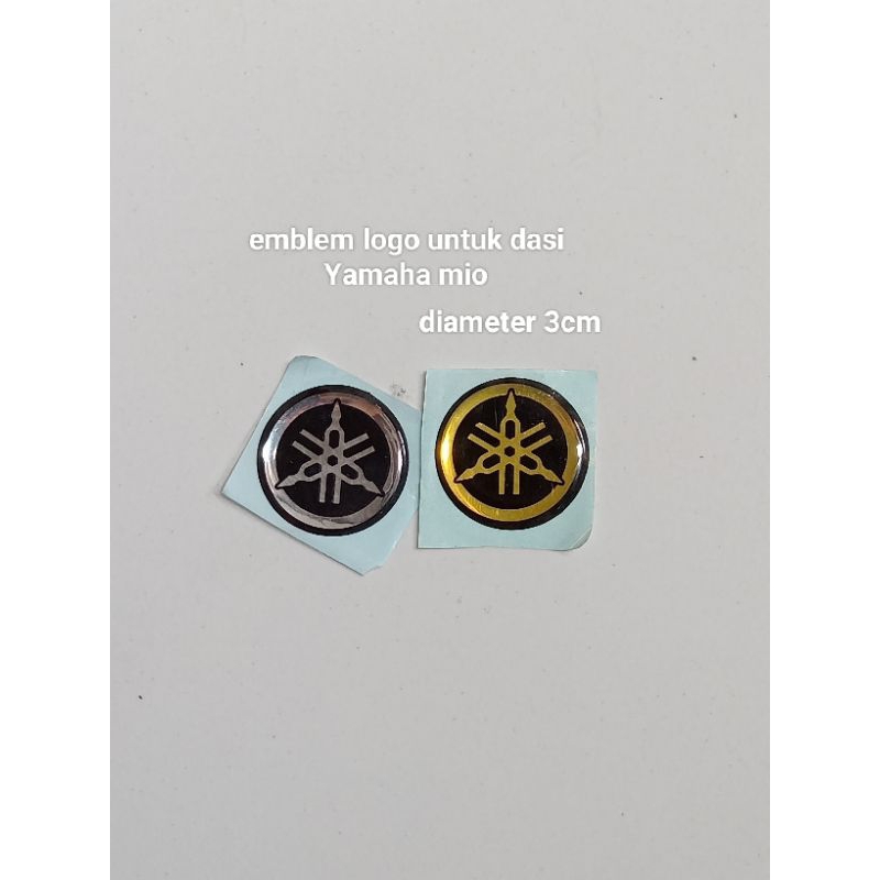Yamaha Logo Emblem for the Mio Sporty Mio CW tie measuring 3cm | Shopee ...