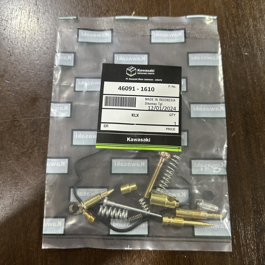 KLX REPAIR KIT CARBURETOR PILOT MAIN JET SKEP NEEDLE MOTORCYCLE OLD ...