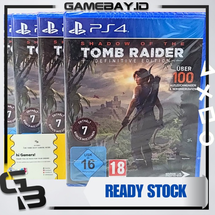 Ps4 Shadow of the Tomb Raider Definitive Edition | Shopee Philippines