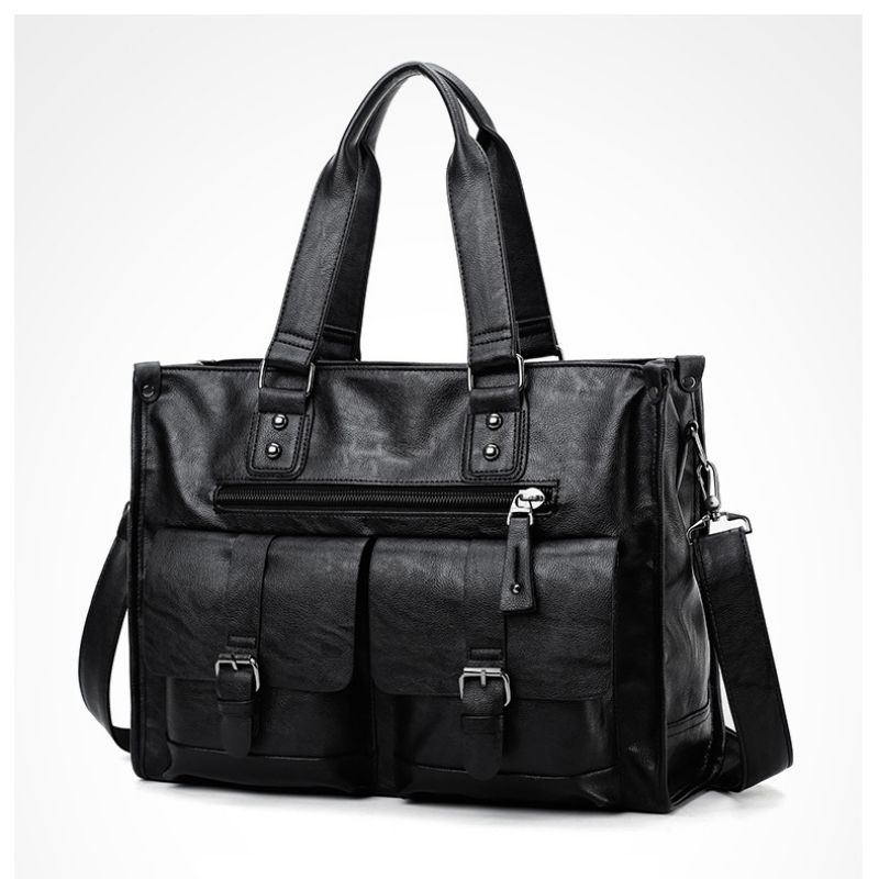 MEN'S/WOMEN'S BAG, PU LEATHER OFFICE SHOULDER TOTE BAG, LATEST MODEL ...