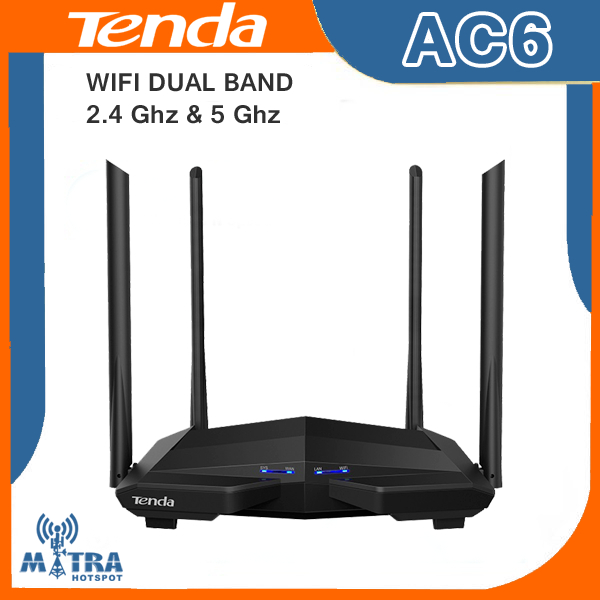 Tenda AC6 DUAL-BAND WIFI AP ROUTER (AC1200) | Shopee Philippines
