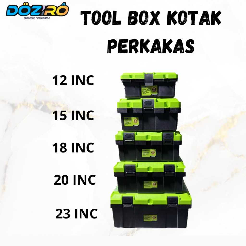 PERALATAN Large Tool Box PVC Material Toolbox Tool Box Tool Box ...
