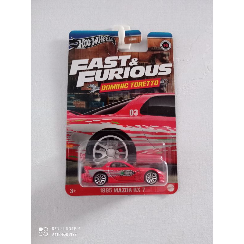 Hot Wheels fast and furry dominic toretto mazda rx7 | Shopee Philippines