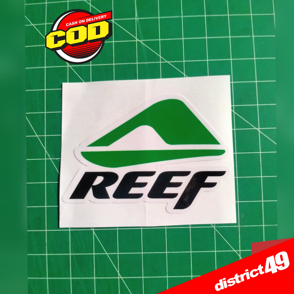 Reef Stickers - Waterproof Glossy Laminate Print Cut Stickers - Car ...