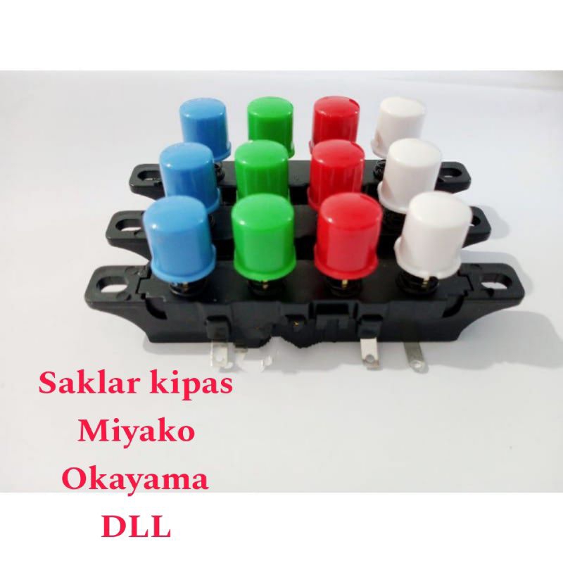 TOMBOL Switch, SWIT, SUWIT, Button, Switch, ON OF, MSP Fan 4pin Tilt ...