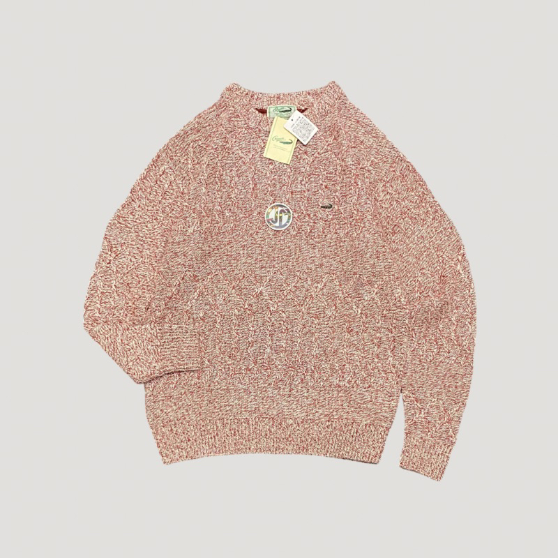 Vintage Crocodile 3D Cable Pattern Knit Sweater | Full Pattern Sweater ...