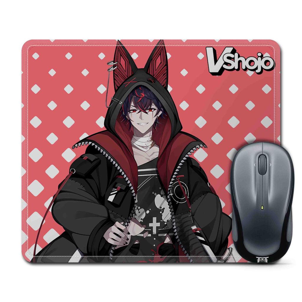 Vtuber VSHOJO KURO KURENAI gaming Mouse pad - VSHOJO Rubber material ...