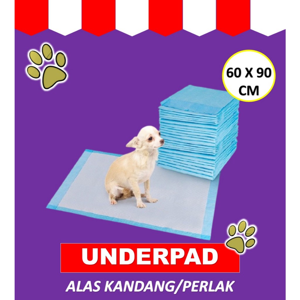 Underpad Animal Cage Mat 60 x 90 Cm (6 Contents) | Shopee Philippines