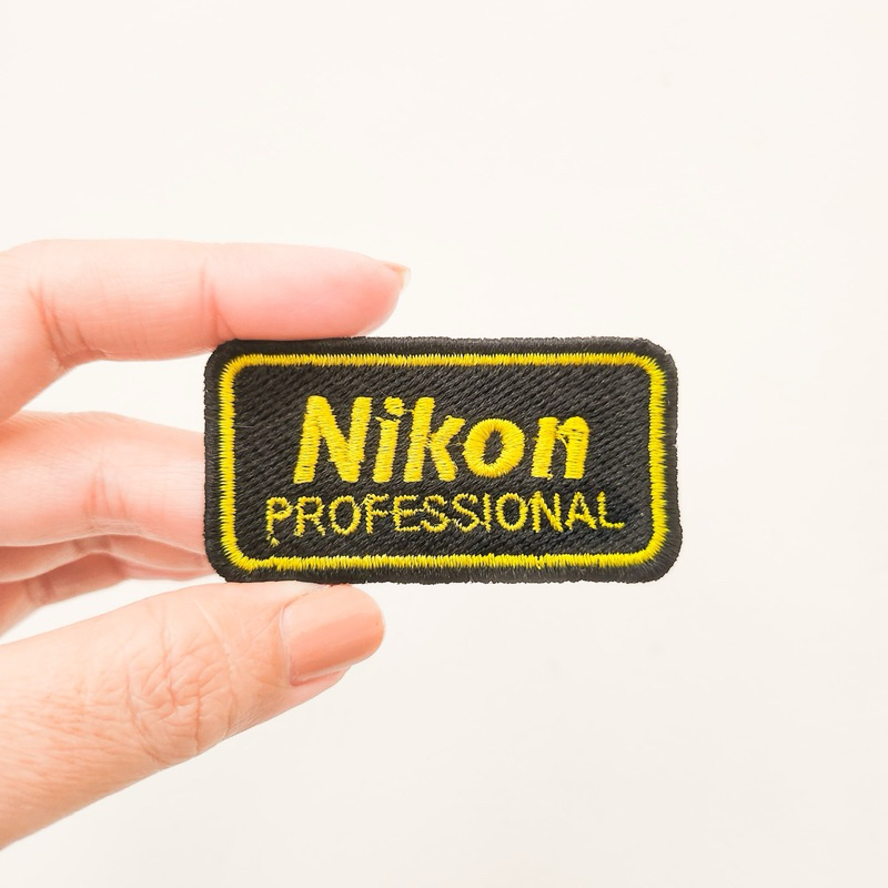NIKON Icon PHOTOGRAPHY EMBROIDERED PATCH / BADGE EMBROIDERED - NIBRAS ...
