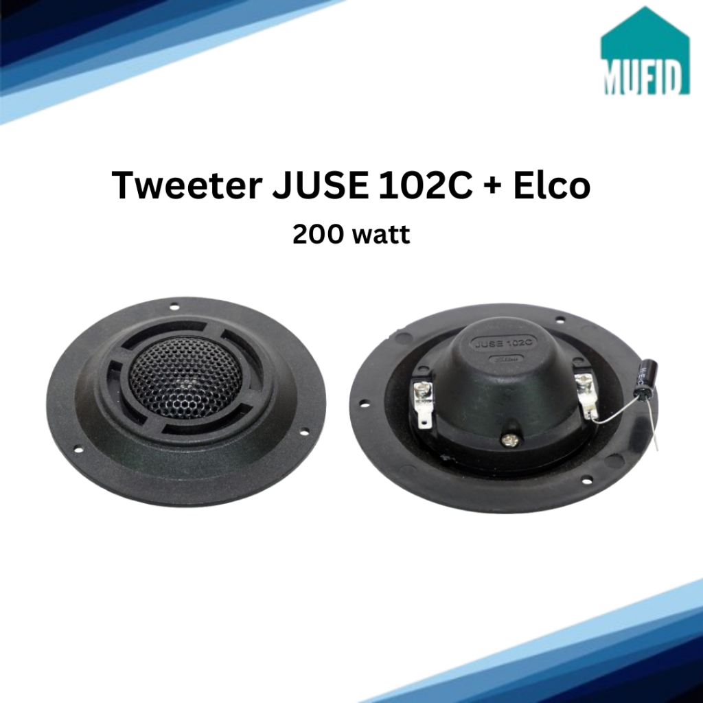 Juse 102C Tweter Drive / Tweeter Speaker + Elco / Twitter Twitter ...