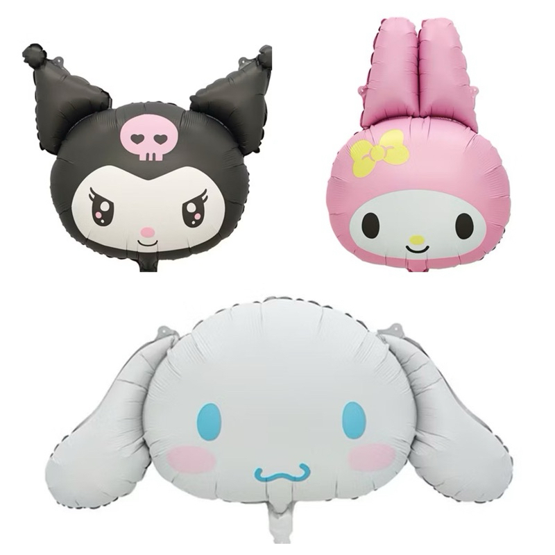 SANRIO KUROMI CINNAMOROLL MELODY BIG HEAD BALLOON | Shopee Philippines
