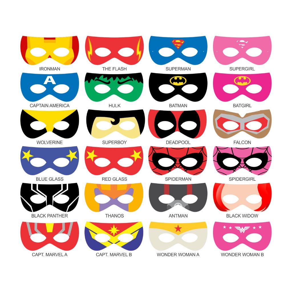 Wholesale Superhero, Ironman, spiderman, batman Birthday Party Masks ...
