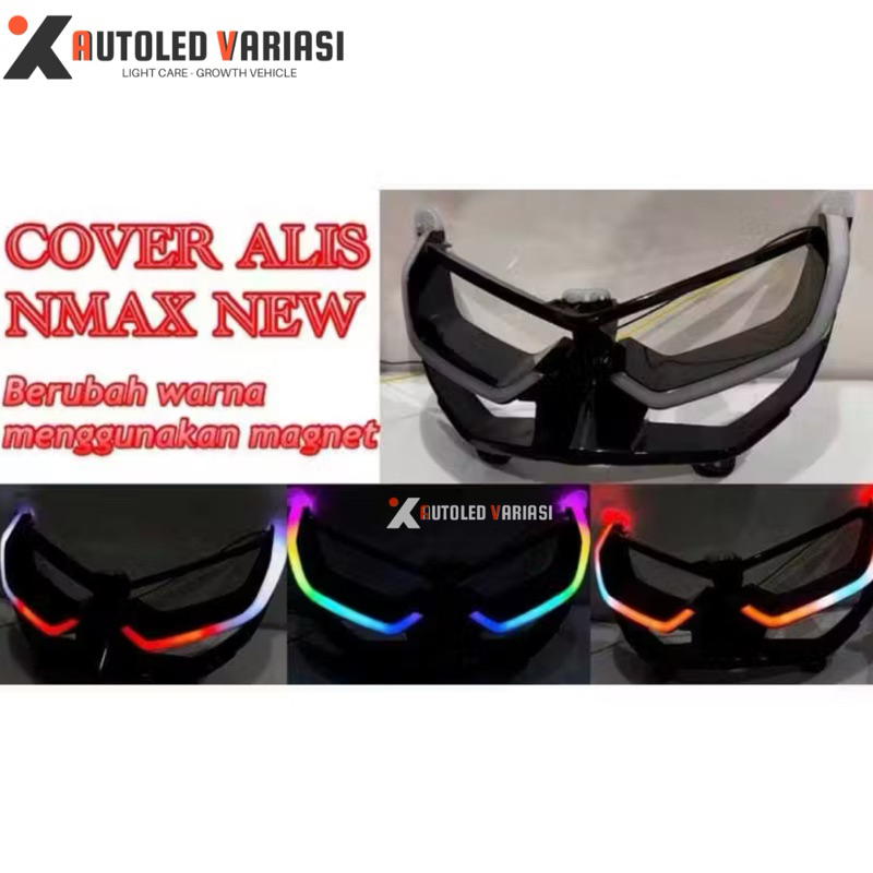 New Nmax Eyebrow Frame 2020-22 Nmax New RGB Running Front Headlamp ...
