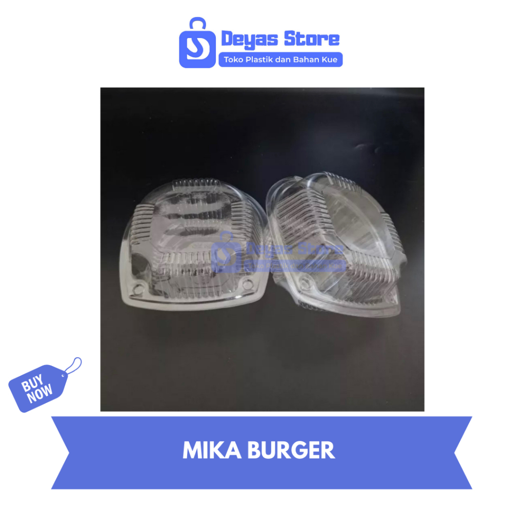 Mika Burger / Mika Hamburger / Mika burger contains 50 pcs | Shopee ...