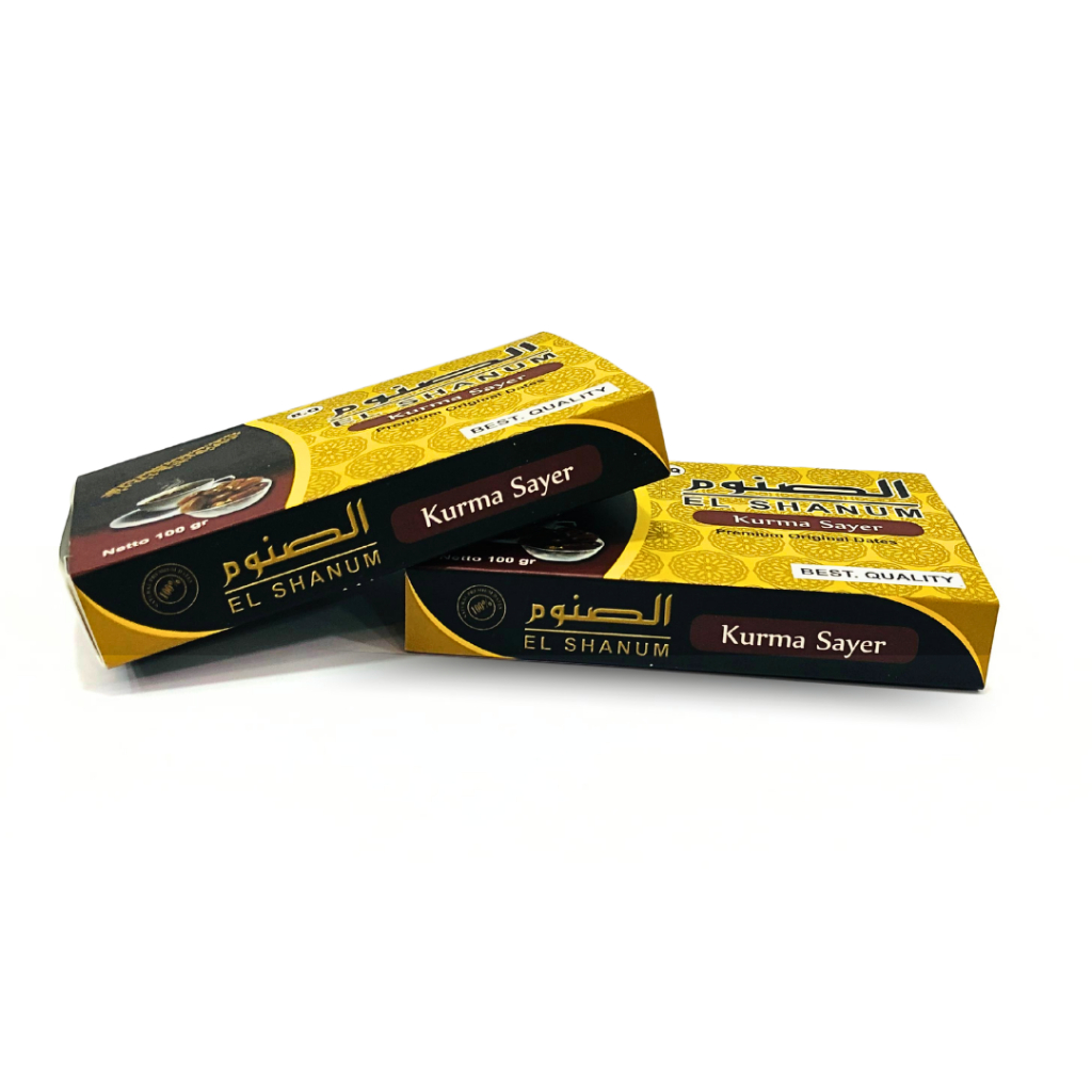 SAYER DATES 100 GRAMS / BOX PACKAGING / SAYER AL SAAD DATES / SAYER ...