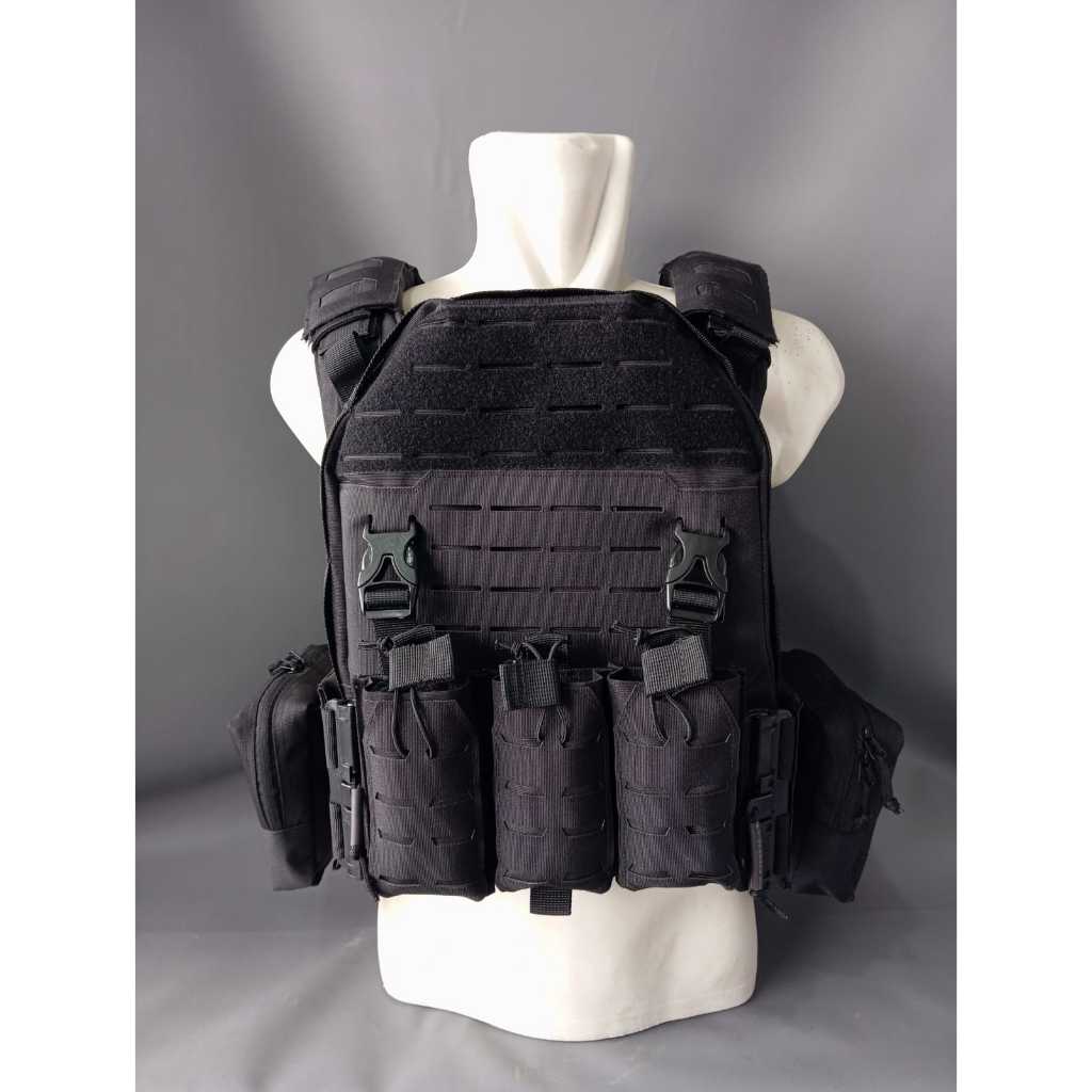HITAM Body Vest Bmpc Laser Gen 2nd TNI Police Double Quick Release ...