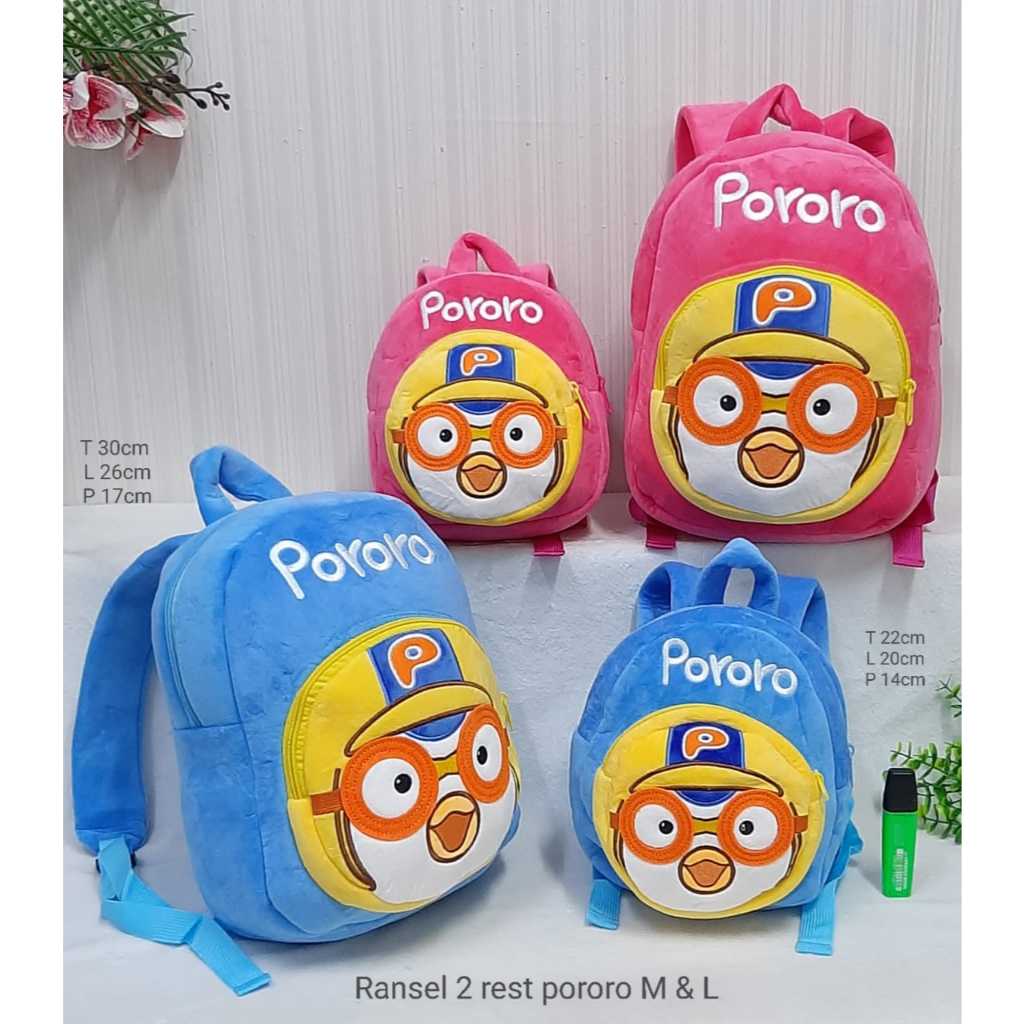 Pororo Backpack/Backpack/School Bag/Birthday Gift | Shopee Philippines