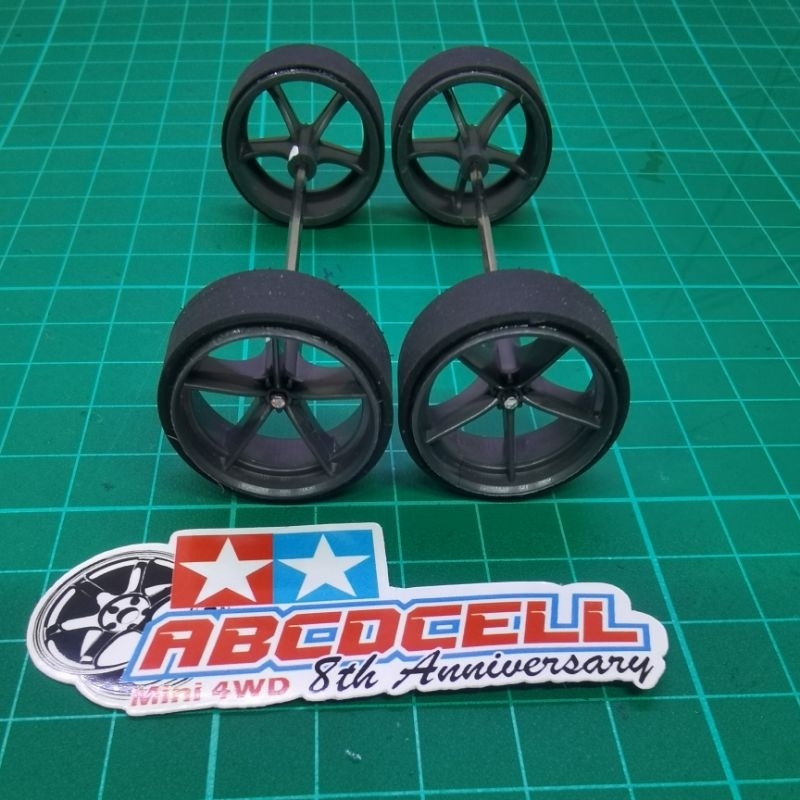 Tamiya lathe tire large sto 100 japan style super hard original ...