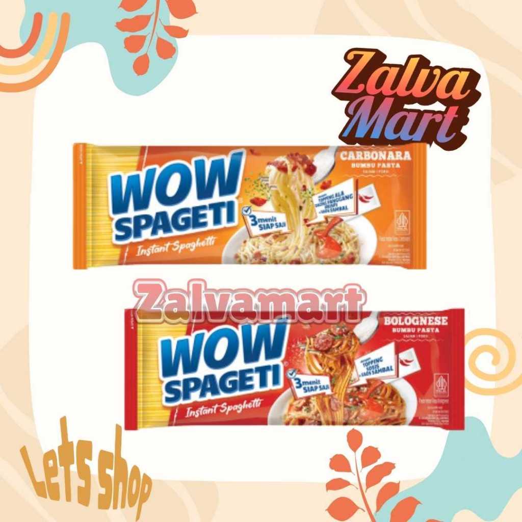 Wow Instant Spaghetti Carbonara n Bolognese 84 g | Shopee Philippines